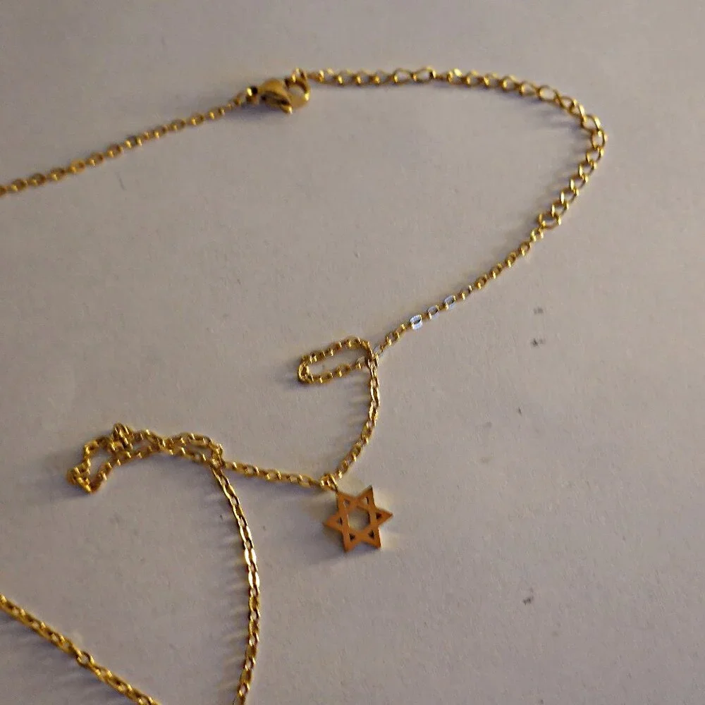 THE MINIMALIST | Jewelry | New Jewish Gold Star Necklace | Poshmark